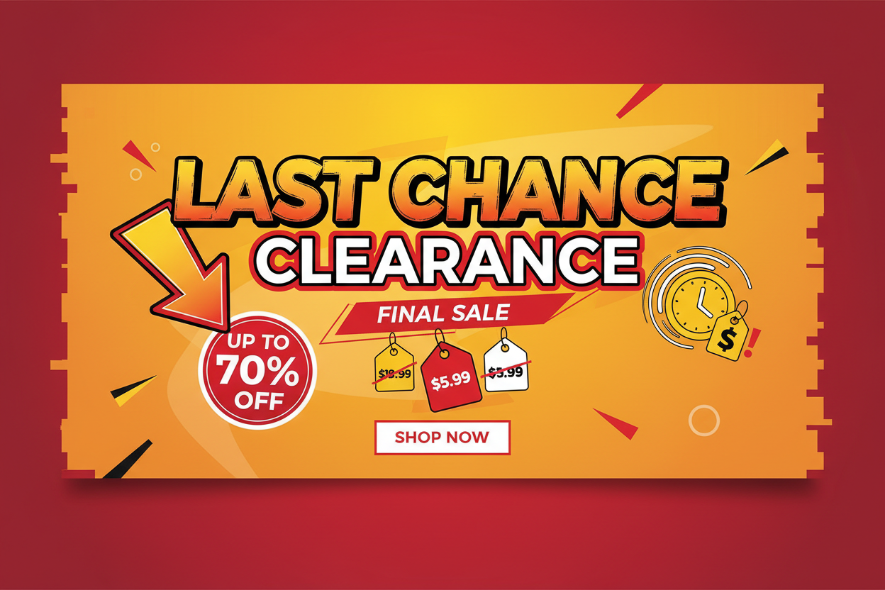 Last Chance Clearance – EV Unit